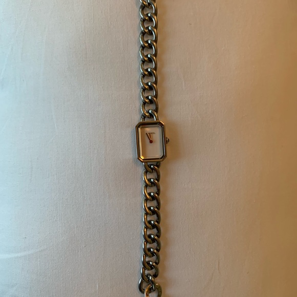 CHANEL | Accessories | Chanel Premiere Chain Quartz Watch Stainless ...